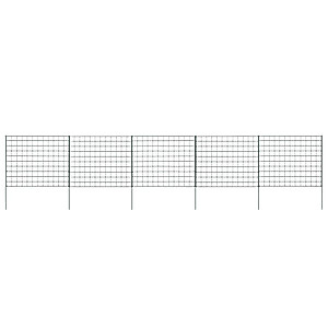 Pond Fence Set,Garden Fence Border,Portable Fence,Privacy Fence,Fencing for Yard,Private Fence,Garden Fence for Dogs,for Patio,Backyard,Outdoor Pool,Porch,30.5"x25.2" Green