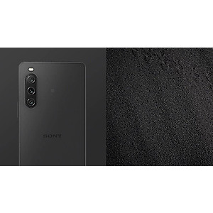 Sony Xperia 10 V XQ-DC72 5G Dual 128GB 8GB RAM Factory Unlocked (GSM Only | No CDMA - not Compatible with Verizon/Sprint) NGP Wireless Charger Included, Global - Black