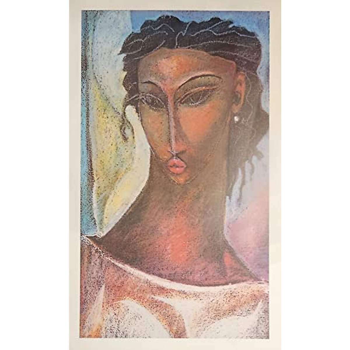 William Tolliver, Kiss, limited edition, estate signed, black art, lithograph