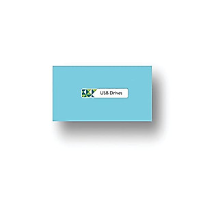 Avery 8366 Permanent Filing Labels, 1/3 Cut, 750/Pk, White