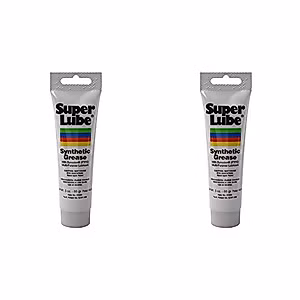 Super Lube 21030 Synthetic Grease (NLGI 2), 3 oz Tube (2 Pack)