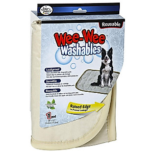 Four Paws Wee-Wee Washable Puppy Pad 30 X 32 Inches (1 Count)