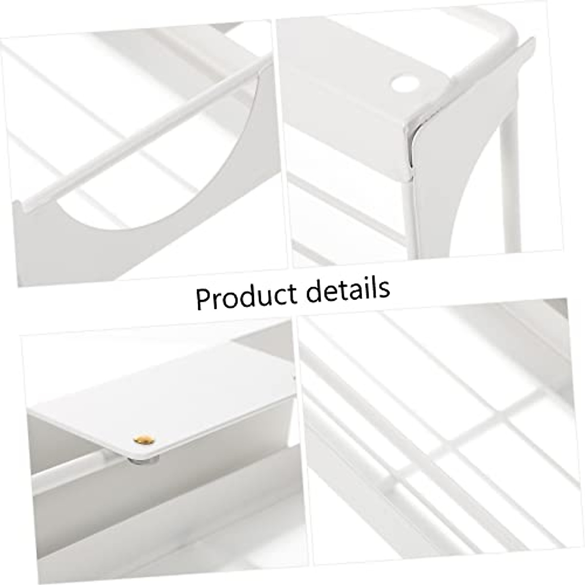 OKUMEYR Drawer Rack Wire Holders for Cords Clear Drawer Clear Shelves Under Sink Cabinet Organizer Pull Out Sink Shelf Slide Out Pantry Shelves Kitchen Cabinet Rack Metal Organizer