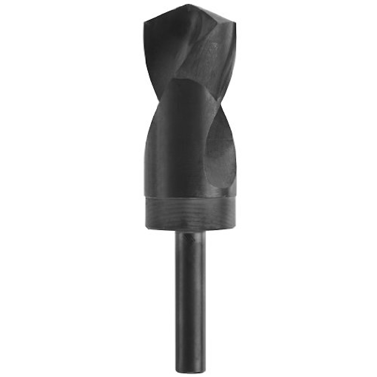 BOSCH BL2215 1-Piece 1-3/8 In. x 6 In. Fractional Reduced Shank Black Oxide Drill Bit for Applications in Light-Gauge Metal, Wood, Plastic