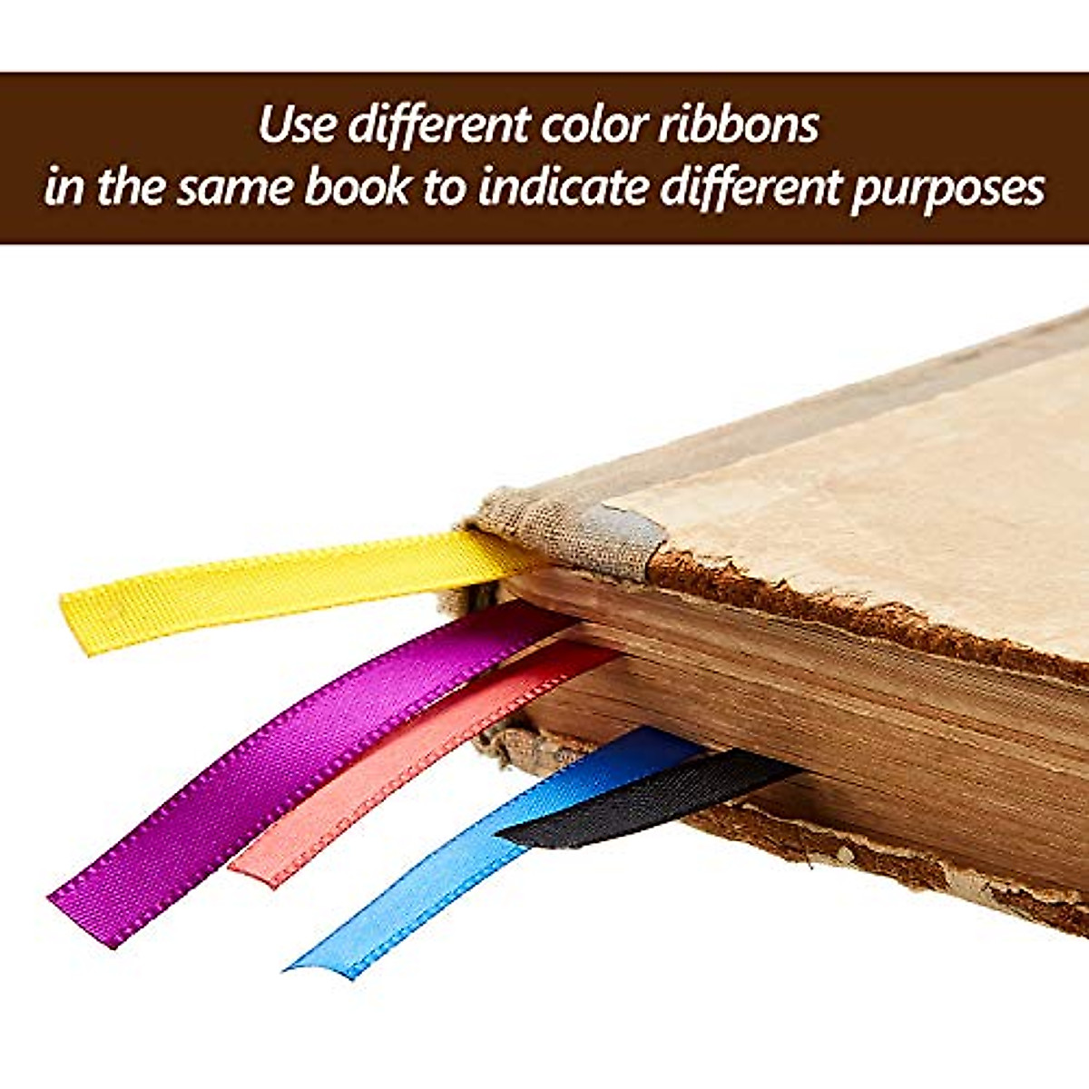 Bible Ribbon Bookmark Ribbons Replacement Ribbons for Novel School Books (20 Pieces)