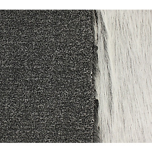 Faux Fur Fabric Long Pile Monkey Shaggy Gray Frost / 60" Wide/Sold by The Yard