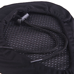 Gel Bike Seat Cover, Best Bike Saddle Cover with Black Waterproof Saddle Cover- Extra Comfortable Gel Bicycle Seat for MTB Mountain Bike Seat & City Road Bike Saddle-Padded Bike Cushion Saddle Cover