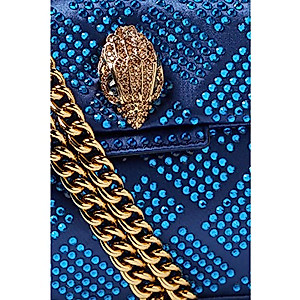Kurt Geiger London Fabric Mini Kensington Crossbody Blue/Dark One Size