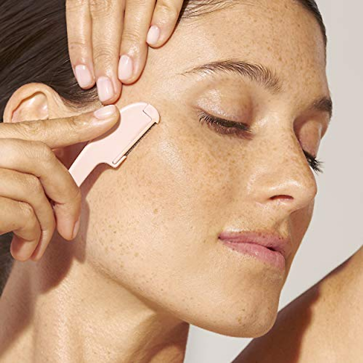 Tweezerman Prep and Plane Facial Razors for Hair Removal and Exfoliation, 3 Count