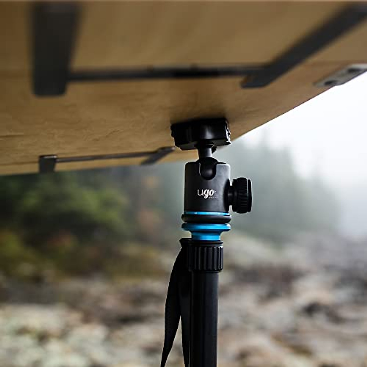 New Wave u.go Plein Air | Tripod LCS1| Compatible with New Wave u.go Plein air Pochade Boxes, Compact Aluminum Tripod with 360° Ball Head, Professional Tripod for Painting and DLSR Cameras