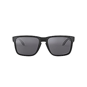 Oakley Men's OO9417 Holbrook XL Square Sunglasses, Matte Black/Prizm Black Polarized, 59 mm