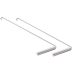 The Volo Hook - Portable Handles for Smokeless Fire Pits - Corrosion-Resistant Stainless Steel - Universal - Fits Any Firepit - with Oversized Handle - Bonfire Accessories & Tools - Great for Camping