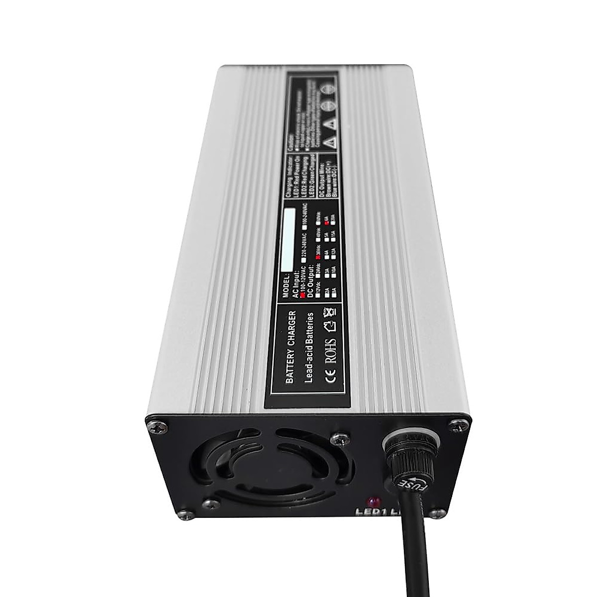 Abakoo 36V 6A Golf Cart Battery Charger Powerwise Plug for EzGo Ez-Go TXT Medalist D Style