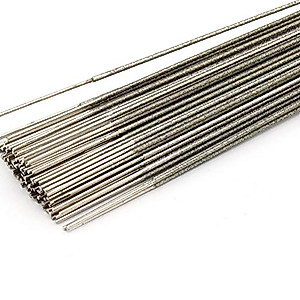 10Pcs 1mm Emery Jade Amber Cutting Hand- Made Jade Metal Wire Cutting Tool (Without Frame)