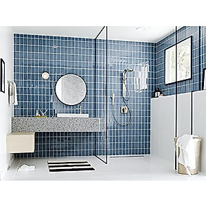 Moen N207C0BL Spa Shower including Rainshower, Handshower and Magnetic Dock, Matte Black