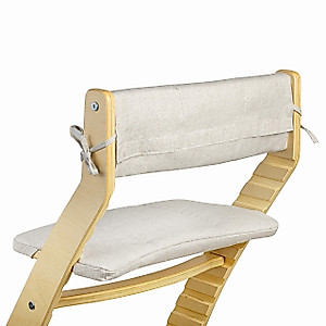 Fornel Chair Cushion for Adjustable Highhair with Backrest and Seat Cover (tan)