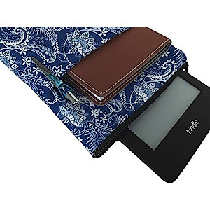 Twirling Blossom Book Sleeve - Book Cover for Hardcover and Paperback - Book Lover Gift - Notebooks and Pens Not Included