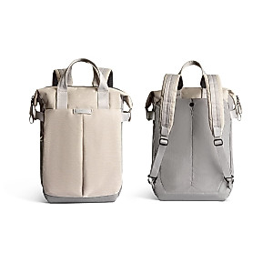 Bellroy Tokyo Totepack, water-resistant woven convertible backpack and tote bag - Saltbush