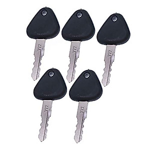 5PCS 777 Key for Volvo Excavator Grader Dozer Dumper Heavy Equipment Clark Samsung Excavator