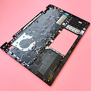 LTPRPTS Replacement for Dell Latitude 14 3420 E3420 04PX9K 4PX9K Laptop Upper Case Palmrest Non-Backlit Keyboard Assembly Part 02RM93 2RM93 Black
