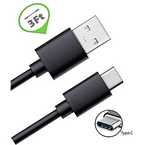 ienza 3FT USB C Charge Cable Wire for New Beats Flex, Sony WH-1000XM3 WH-XB900N, Bose NCH700 Sennheiser HD 450BT HD 350BT Momentum 3 B&W PX5 PX7 Jabra Elite 75t 85h Earbuds Headphones