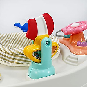 Storkcraft Imagination 3-in-1 Activity Center (Desert Sand) - Interactive Activity Center with Toy Tray, Rocking Function, and Jumping Board for Toddlers and Infants