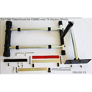 Wheel Stand Pro SuperTX Stand Compatible With Thrustmaster T300RS, T248, TX Leather, T150/T150 Pro/TMX/TMX Pro,GT, TX, TS-XW, TS-PC, T300GT, T-GT, T-GT II & T500RS Wheel & Pedals Not included