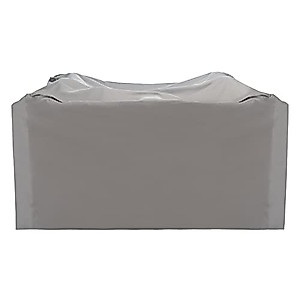 SAFAVIEH Outdoor Collection Chaston Grey 4-Piece Patio Set Cover