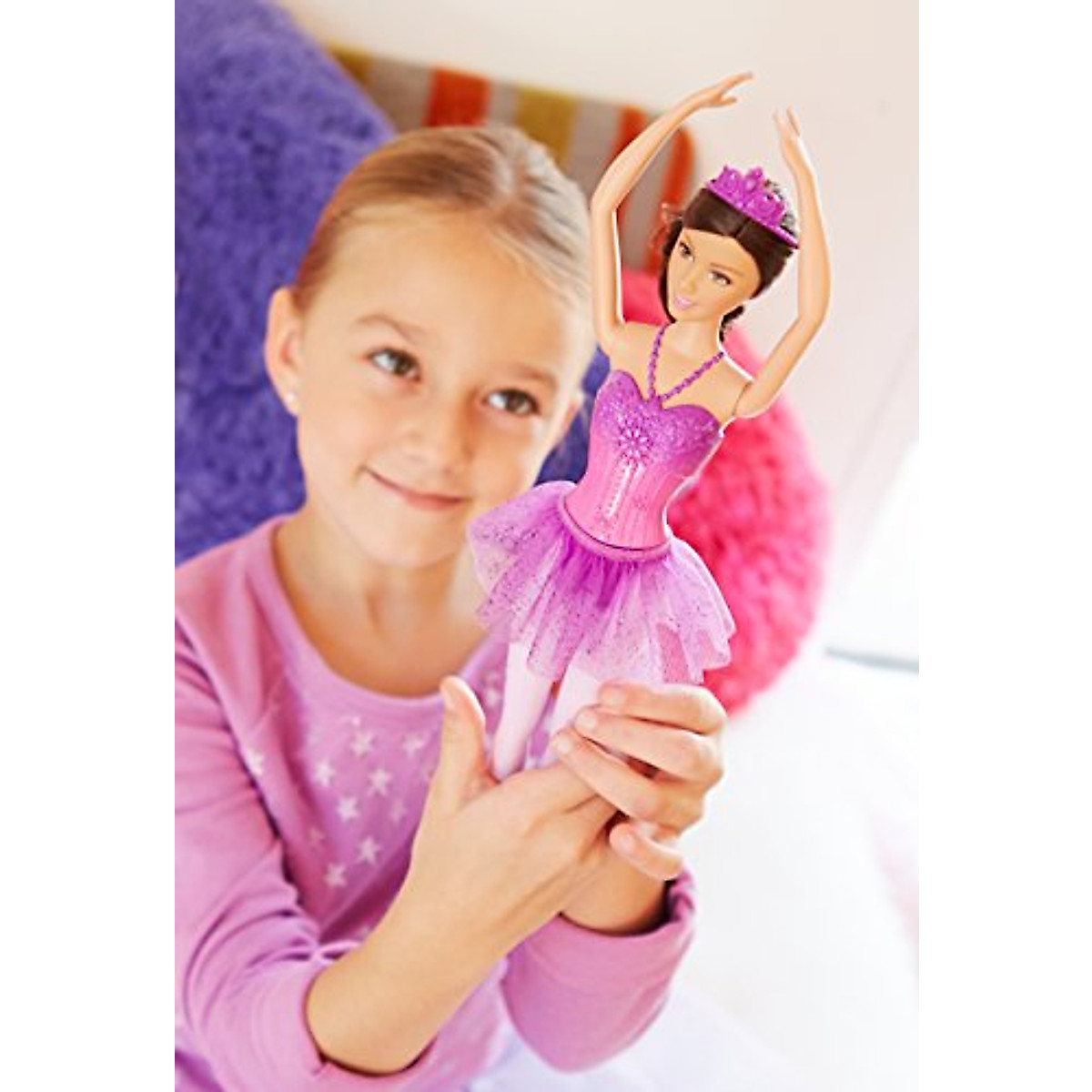 Barbie Fairytale Ballerina Doll, Purple