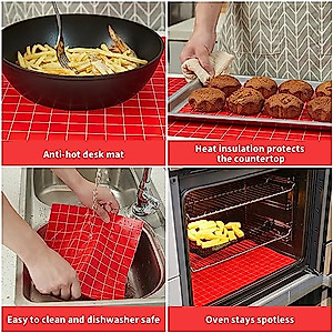 Silicone Baking Mat Roll 16IN*5FT Free Cutting and Microwave Steamer Cooker