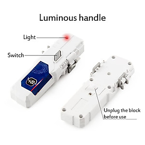 Battling Top Set, Burst Gyro Toys 10 Spinning Tops 2 Launchers Combat Battling Game with Portable Storage Box Gift for Kids Children Boys