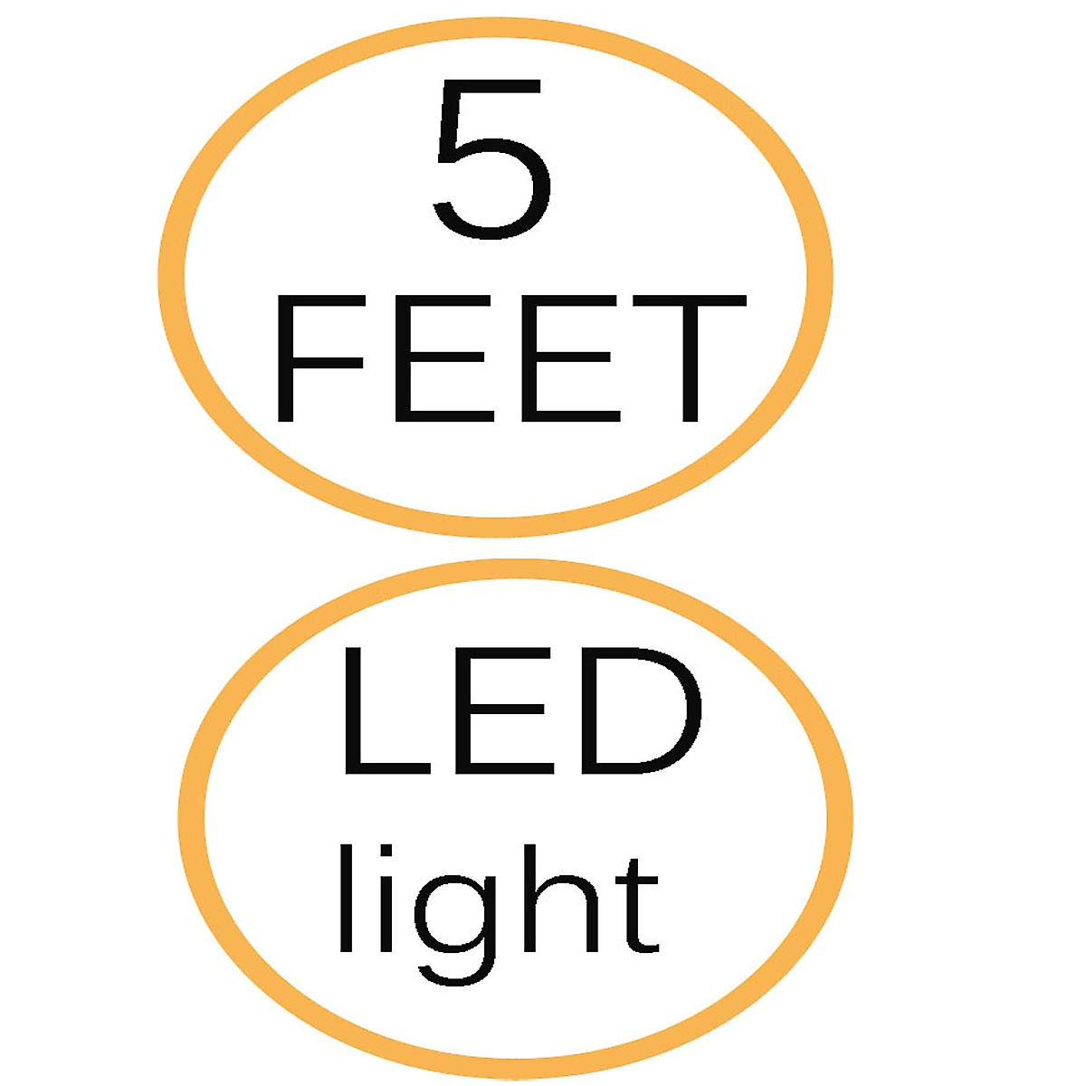 Kitchen Digital Scale DC Power Supply Charger Cord Cable, 5 Feet, with LED Indicator L8