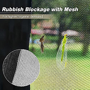 Instahibit Pop Up Canopy Half Mesh Sidewall with Window for 15x10' Outdoor Camping Fishing Party Tent,4pcs Sidewall Only