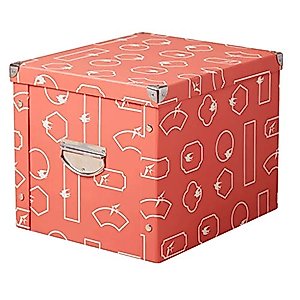 ZANZAN Storage Bins Paper Debris Storage Box with Lid Foldable Storage Boxes File Storage Boxes for Dormitory Household Storage Gifts Storage Box (Color : Magpie, Size : XL)
