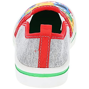 Sesame Street Toddler Sneakers Allover Character Print, Toddler Size 7, Multi