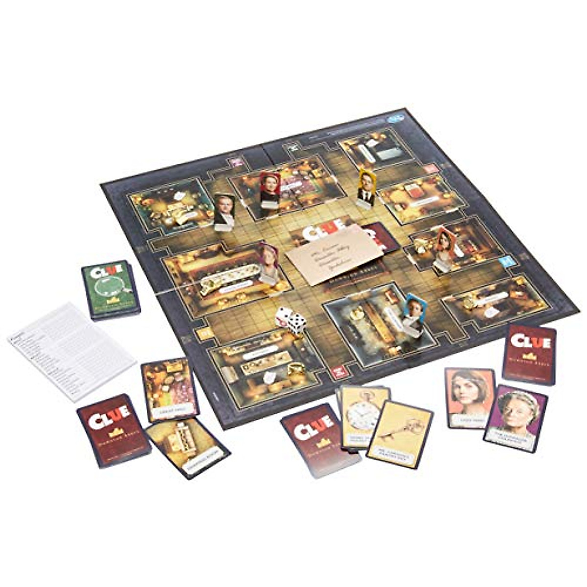 Hasbro Gaming Clue: Downton Abbey Edition Board Game for Kids Ages 13 & Up, Inspired by Downton Abbey