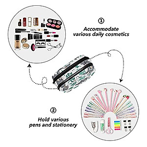 cooltfun Koala Pencil Pouch Cute Stationary Pencil Box Big Capacity Pen Case School Study Supplies for Teen Girls Waterproof Large Storage Pencil Pouch Student