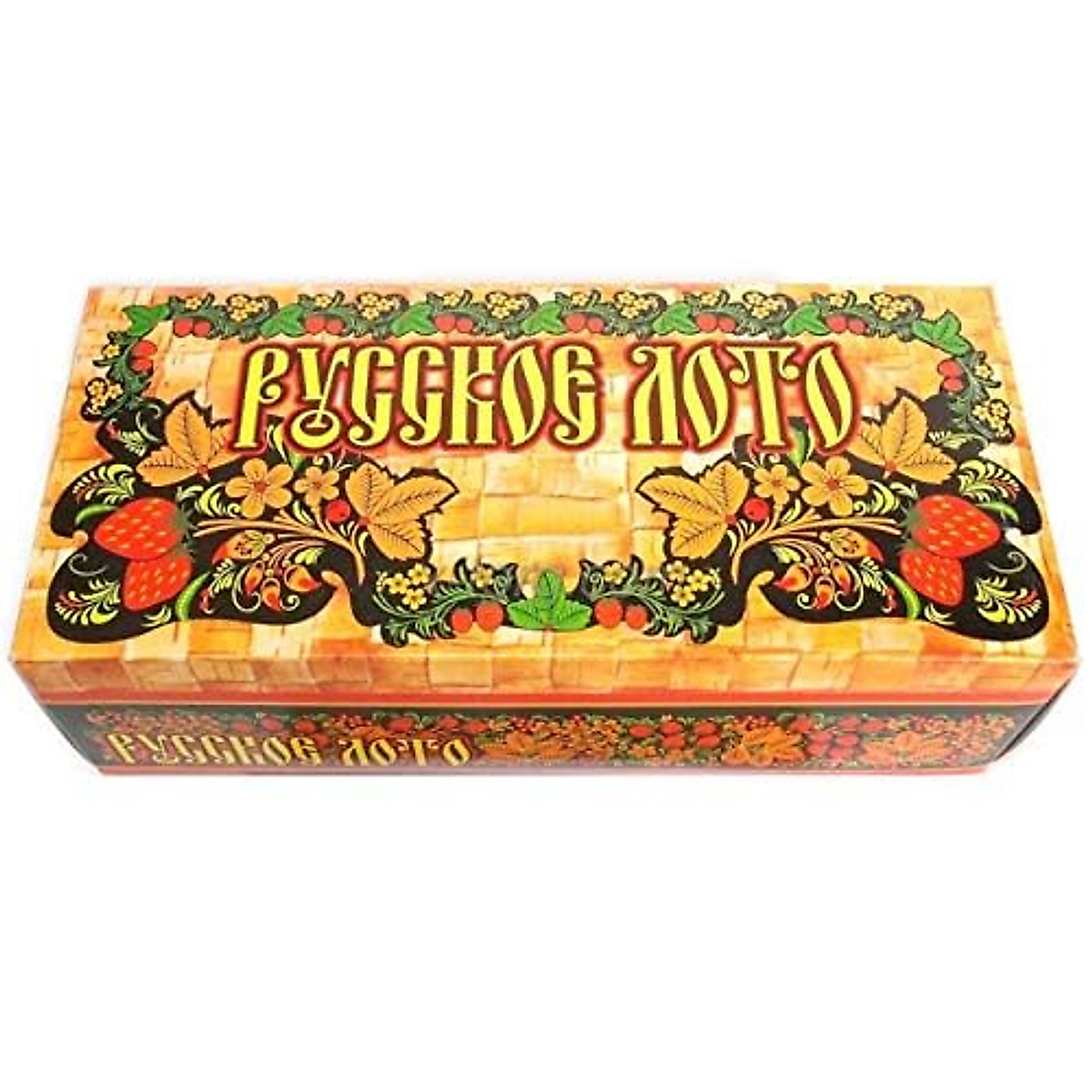 DADDY AMMO Russian Lotto Game Bingo Game Set - Travel Bingo Set - Board Games for Adults - Tombola Italian Game