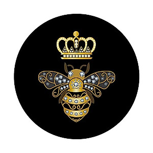 Bee Honeybee Mount Stand Holder Grip PopSockets PopGrip: Swappable Grip for Phones & Tablets PopSockets Standard PopGrip