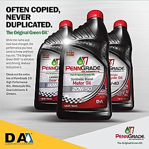 PENN GRADE 1, 71156, Monograde High Performance Oil SAE 50, 1 Quart (12 Pack)