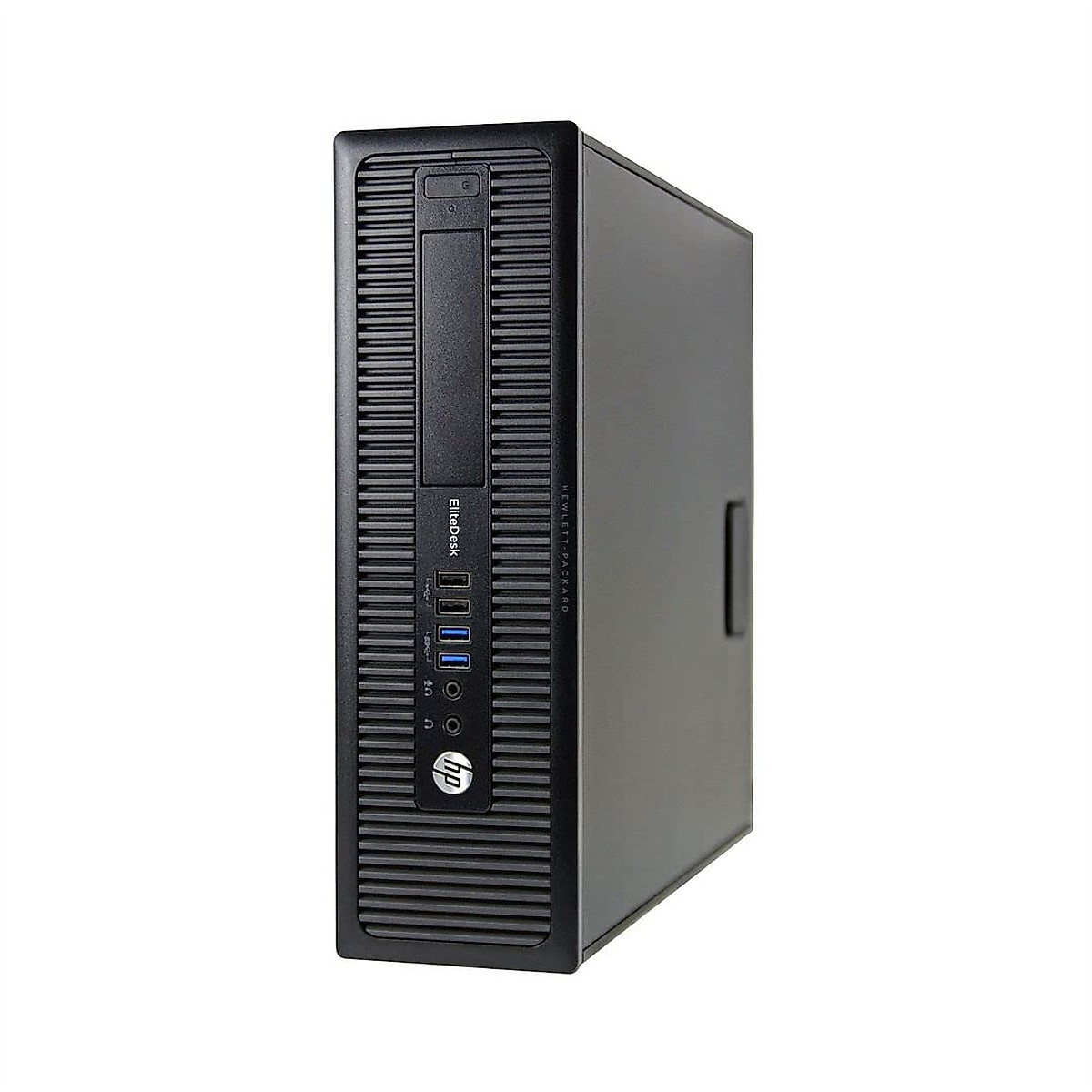 HP Refurbished EliteDesk 800 G1 SFF Desktop Computer Package, i5-4590 Processor, 24 inch Monitor,16GB RAM, 256GB SSD,WiFi,Bluetooth,Wireless Keyboard Mouse(Renewed)