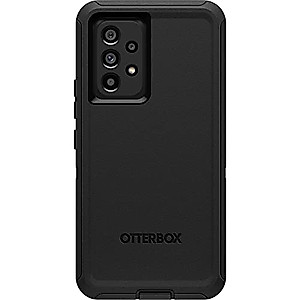 OtterBox Samsung Galaxy A53 5G Defender Series Case - BLACK (Non-retail/Ships in Polybag) Rugged & Durable, with Port Protection Includes Holster Clip Kickstand