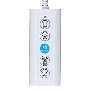 120W Portable Mini Washing Machine Mini Washer Travel Clothes Underwear Washer for Outdoor Business Trip 100‑240V(US Plug)