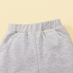 9-12 Months Boy Clothes Infant Fall Winter Outfits Long Sleeve Bear Sweatshirts Tops+Pants Set,Boy Clothes Bear 9-12 Months