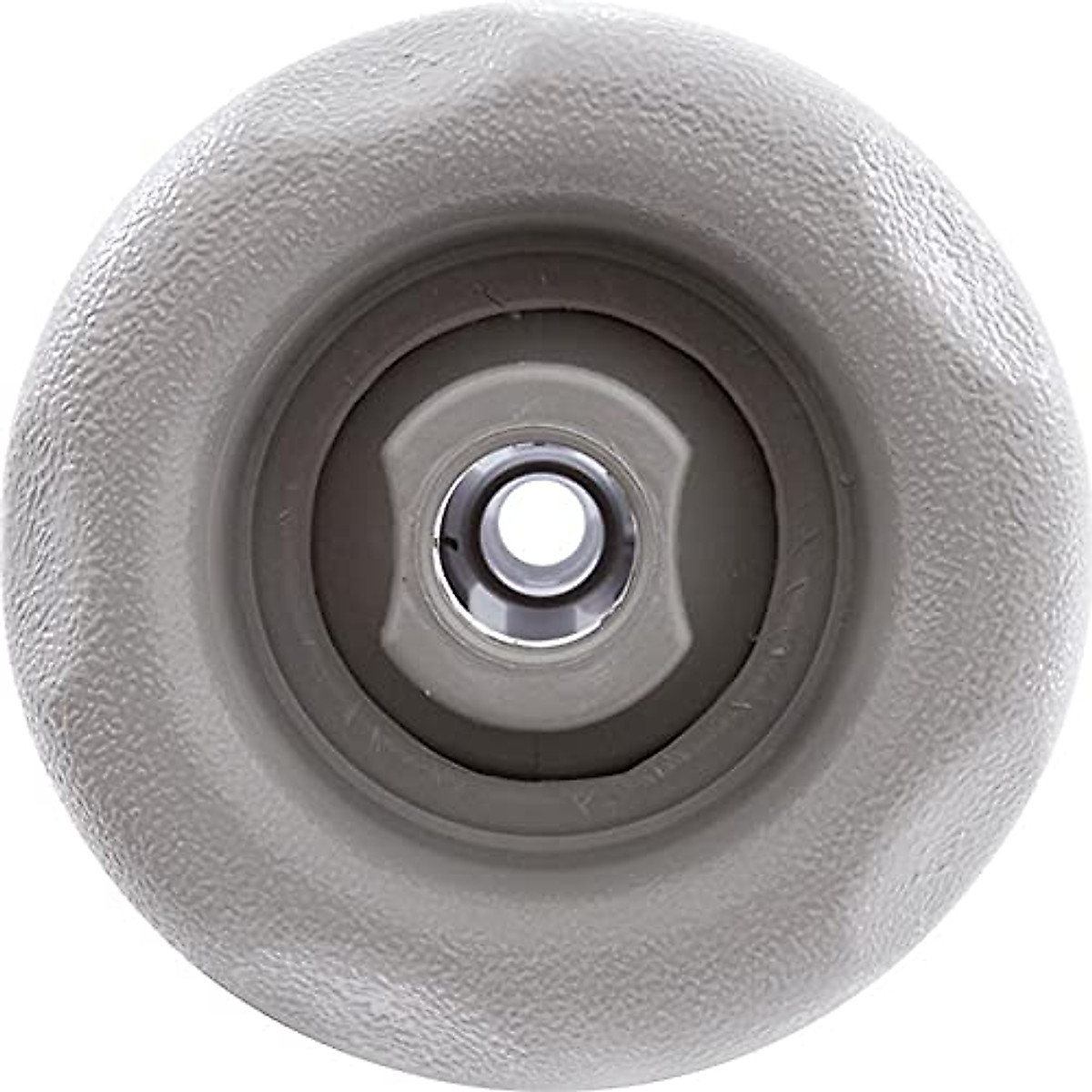 Waterway Plastics Jet Intl, WW Poly Storm,3-3/8"fd,Dir,Text Scal,Sterling Silver