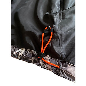 Acme Projects Men's Rain Suit (Jacket + Pants), 100% Waterproof, Breathable, Taped Seam, 10000mm/3000gm, YKK Zipper (as1, alpha, l, regular, regular, Camouflage)