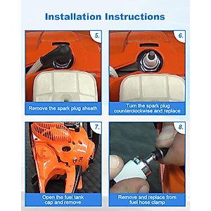 A226001090 Air Filter Fit for Echo Chainsaw CS390 CS501 491S 390SX 501SX, Air Filter Maintenance Tune-Up Kit, Replace 90174Y
