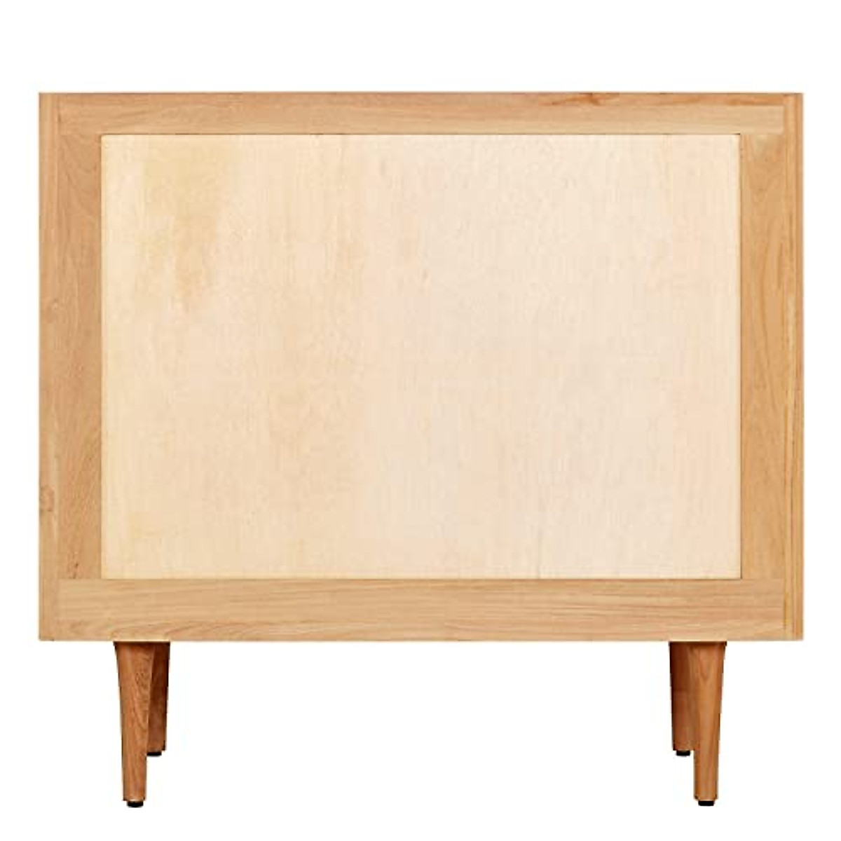 Signature Hardware 953277-36-RUMB-0 Bivins 36" Free Standing Single Vanity Cabinet Set with Teak Cabinet, Vanity Top and Rectangular Undermount Sink - No Faucet Holes