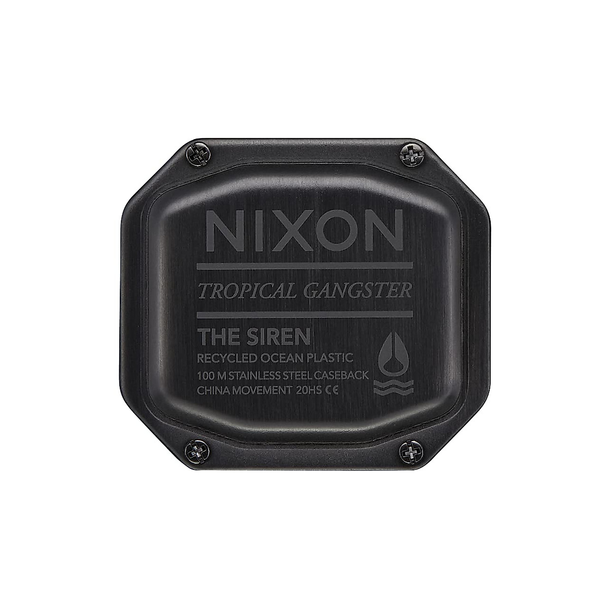 NIXON Siren A1311 - Pale Pink - 100m Water Resistant Women's Digital Sport Watch, 38mm Watch Face, 18mm-16mm Pu/Rubber/Silicone Band