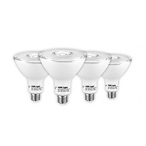 FDW PAR38 LED Bulb, 14W (90W Equivalent), 3000K (Soft White), 1000 lumens, CRI 90+, Flood Light Bulb Medium Base (E26), Energy Star Non-Dimmable Great for Kitchen, Bedroom, Patio (4 Pack)